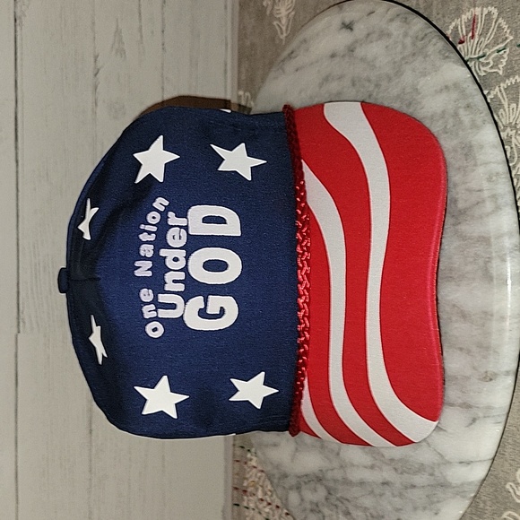 Vintage | Accessories | Vintage One Nation Under God Patriotic American ...